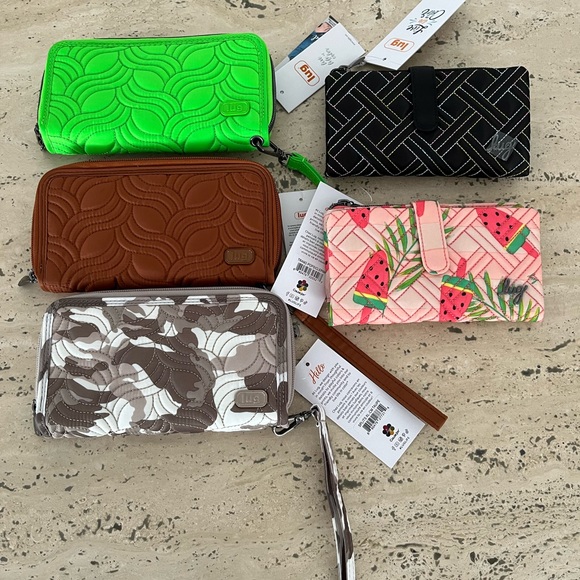 lug | Bags | Lug Set Of 5 Wallets 3 Splits 2 Trams | Poshmark